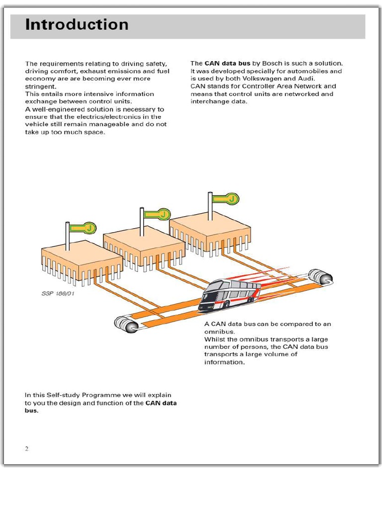 SSP - 186 VW The Can Data Bus | PDF