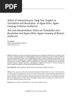 Buod NG Epiko NG Ibalon | PDF
