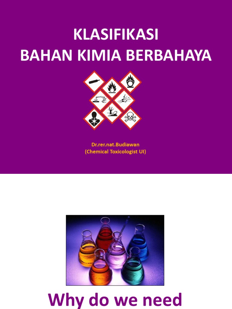 Klasifikasi Bahan Kimia Berbahaya | PDF
