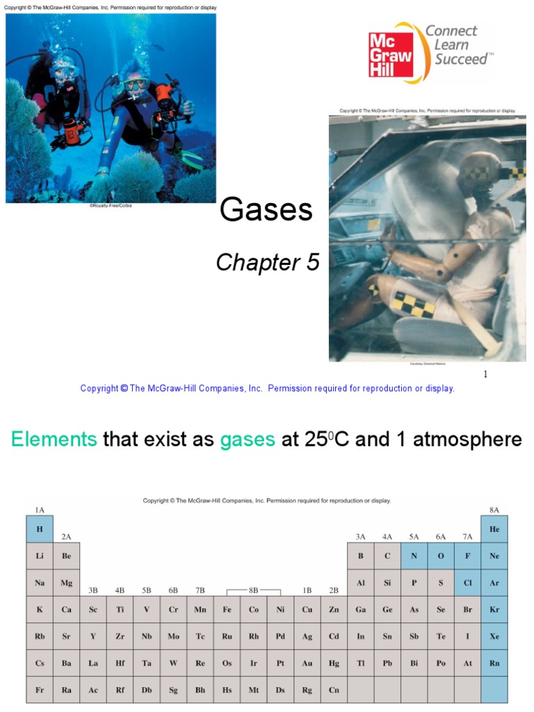 Chapter 5 Gases | Download Free PDF | Gases | Mole (Unit)