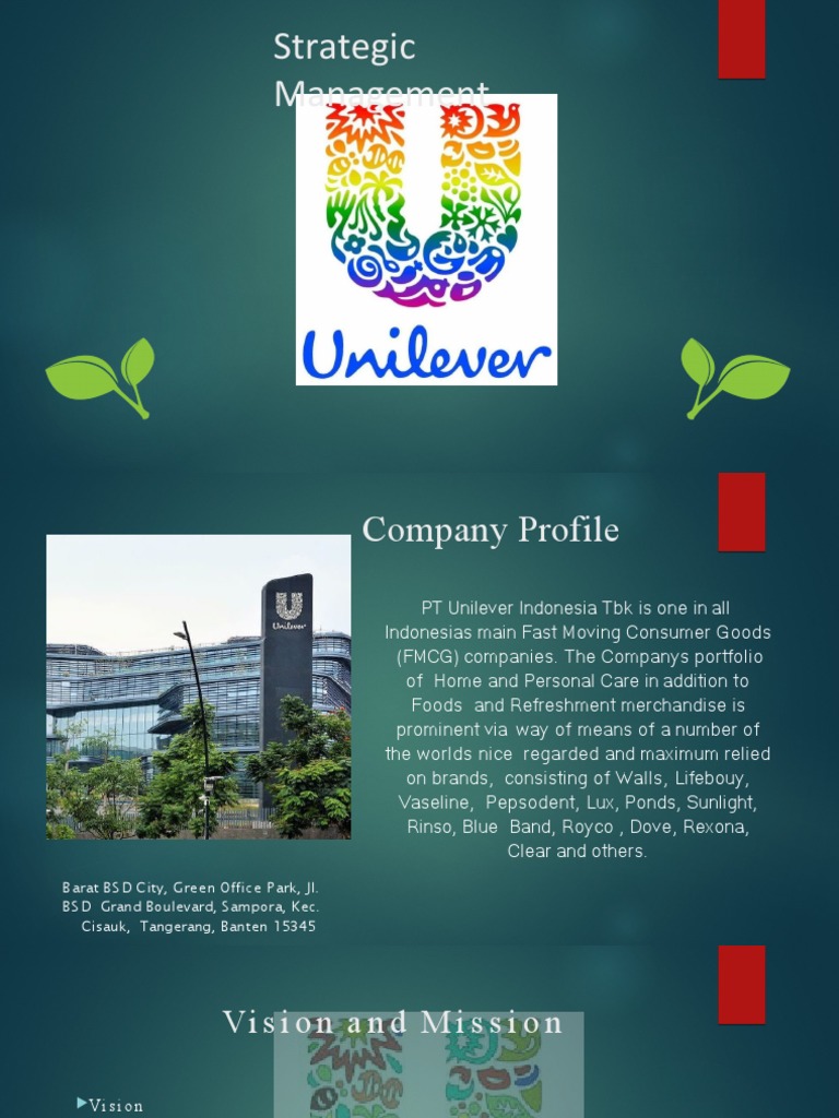 Strategy Management | PDF | Unilever | Customer Satisfaction