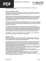 WorldCC Commercial Management Certification | PDF | Mentorship ...