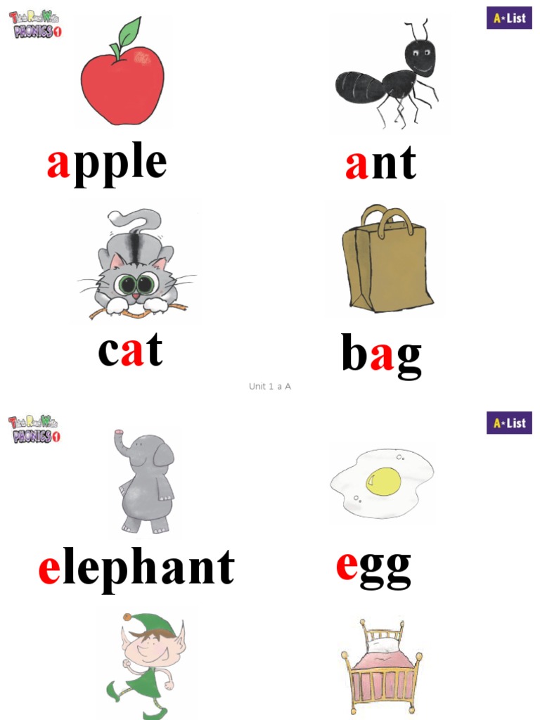 Think Read Write PHONICS - 1권 - 단어게임 | PDF