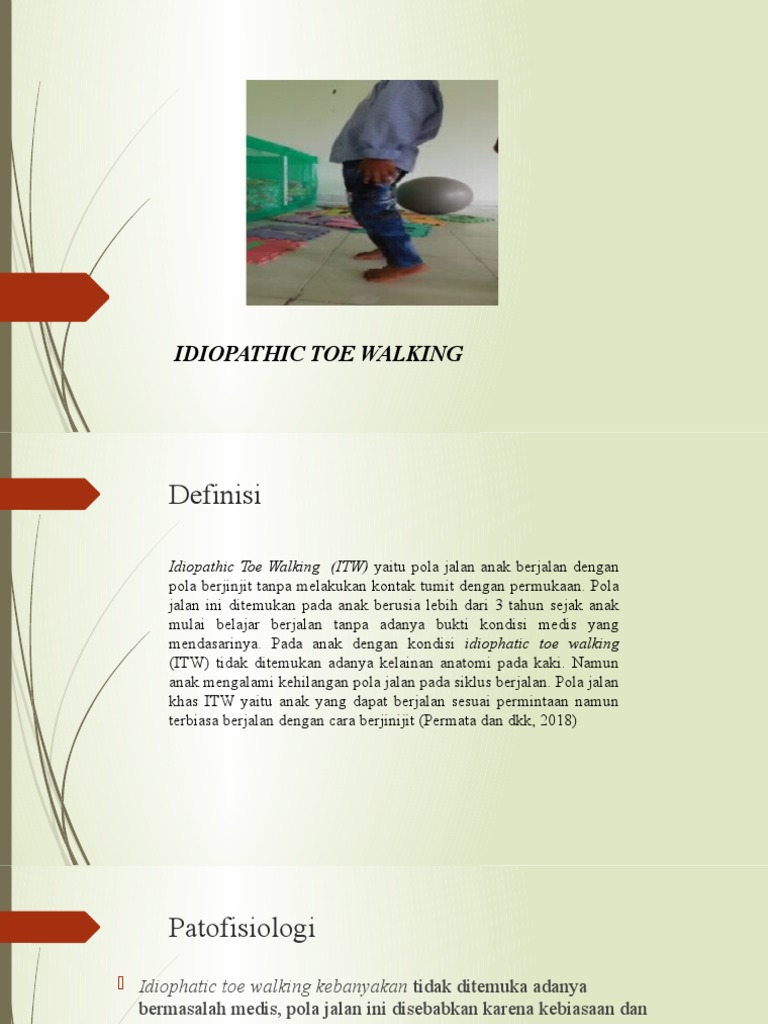 Penanganan Idiopathic Toe Walking | PDF