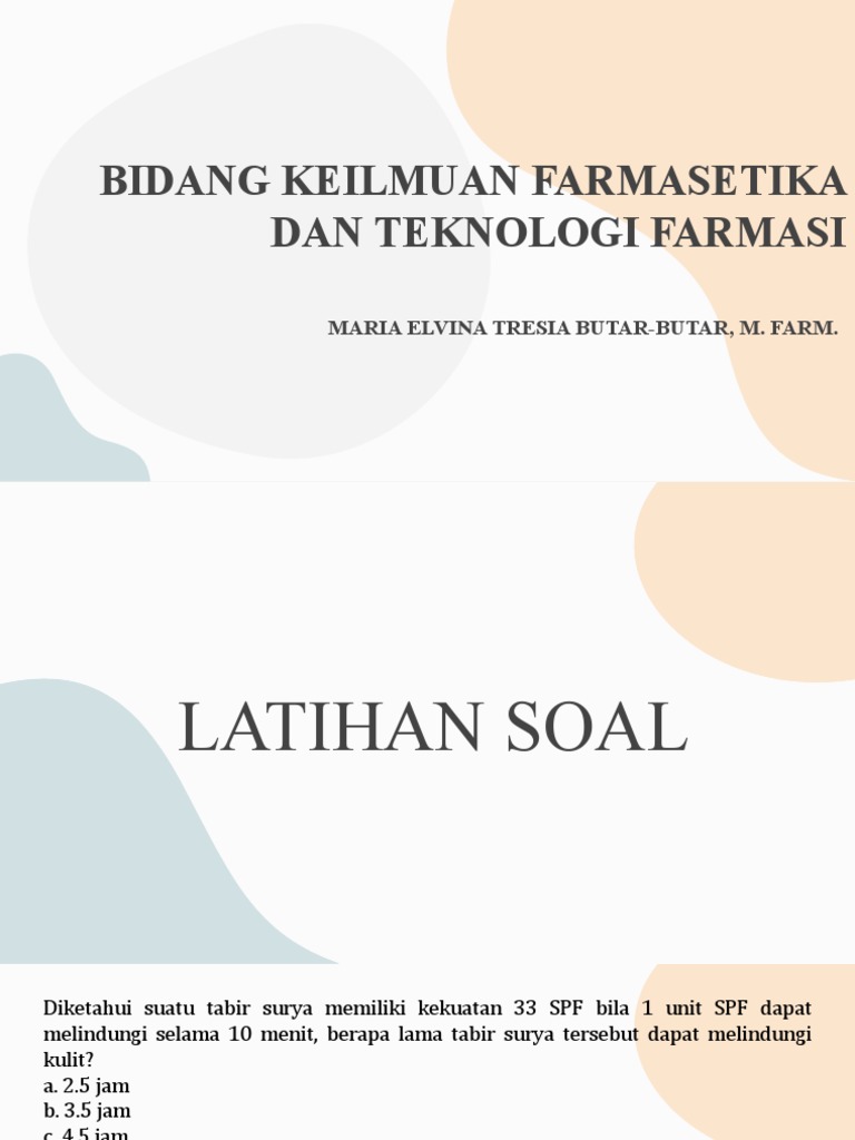 Materi FTF PIII | PDF