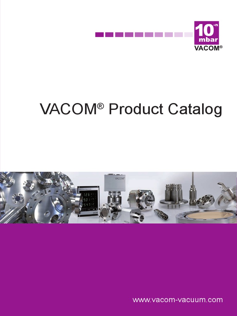 Vacom Product Catalog 6-1-2018 | PDF | Vacuum | Welding