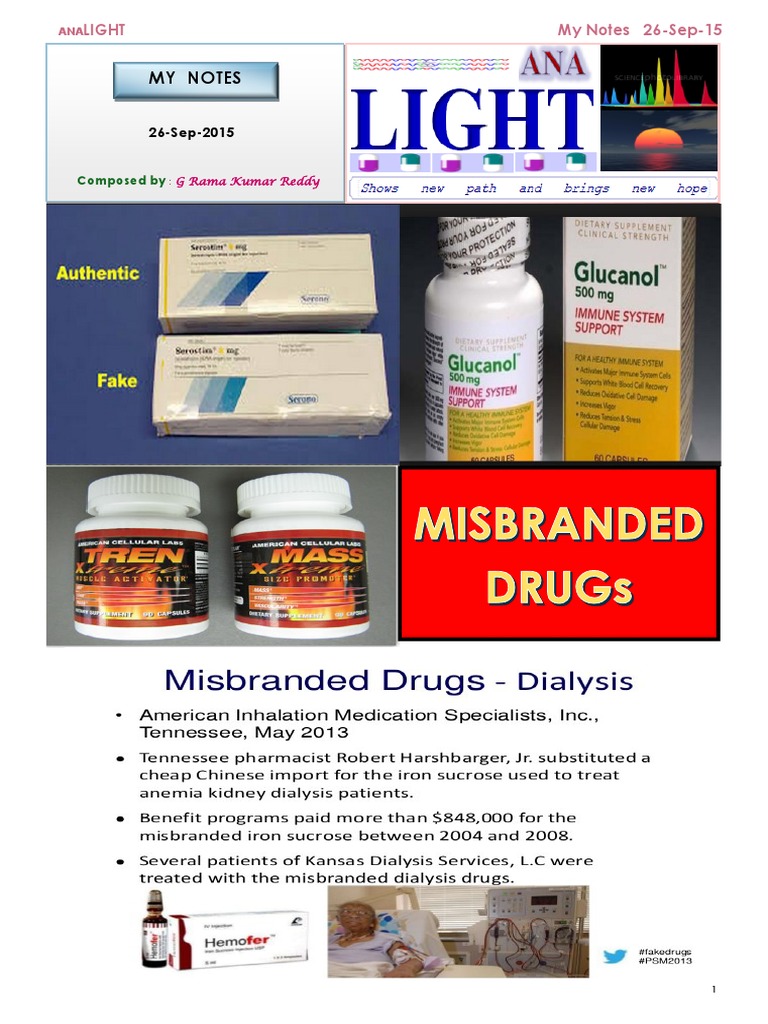 Misbranding of Drugs: Understanding Labeling Requirements and Examples ...