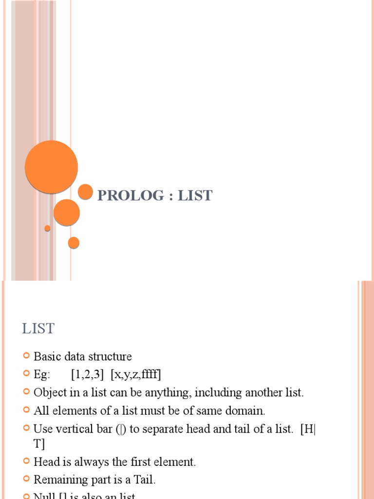 Prolog Lists and Insertion Sort Basics | PDF
