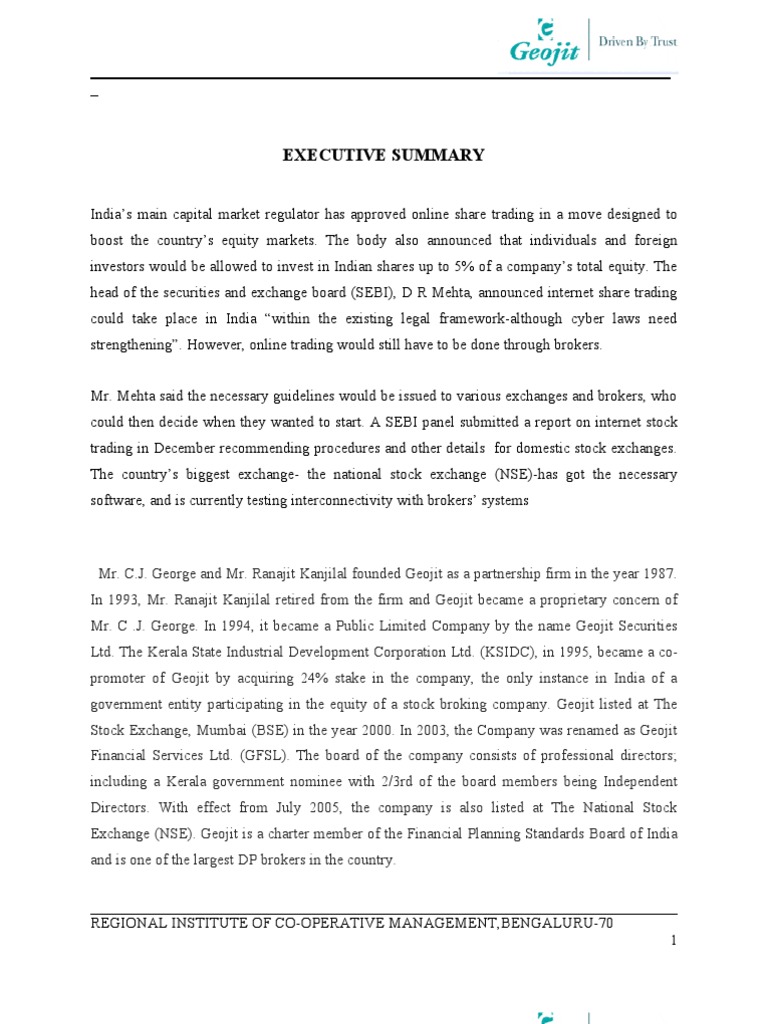 Ashok Project | PDF | Securities (Finance) | Money Market