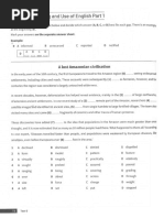 C1 Advanced 4, Test 4 Answer Key, Reading and Use of English | PDF ...