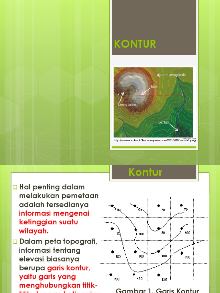 KONTUR | PDF | Sains & Matematika | Teknologi & Rekayasa