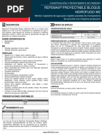 Ficha Tecnica Repemax Capa Fina (Intaco) - 1 | PDF | Hormigón | Pintar