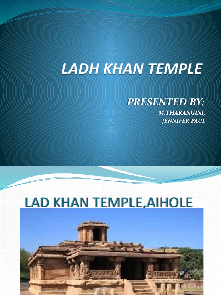 Ladh Khan Temple | PDF | Religious Architecture | Religion And Belief