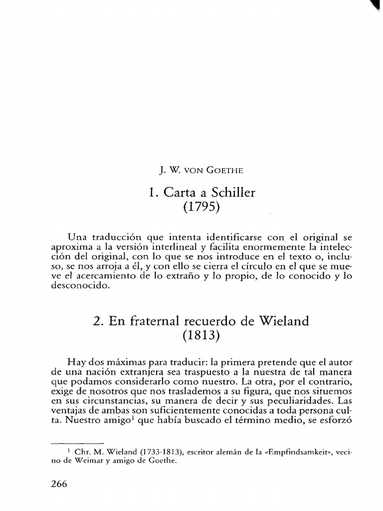 Traducción y significado en Goethe | PDF | Johann Wolfgang von Goethe ...