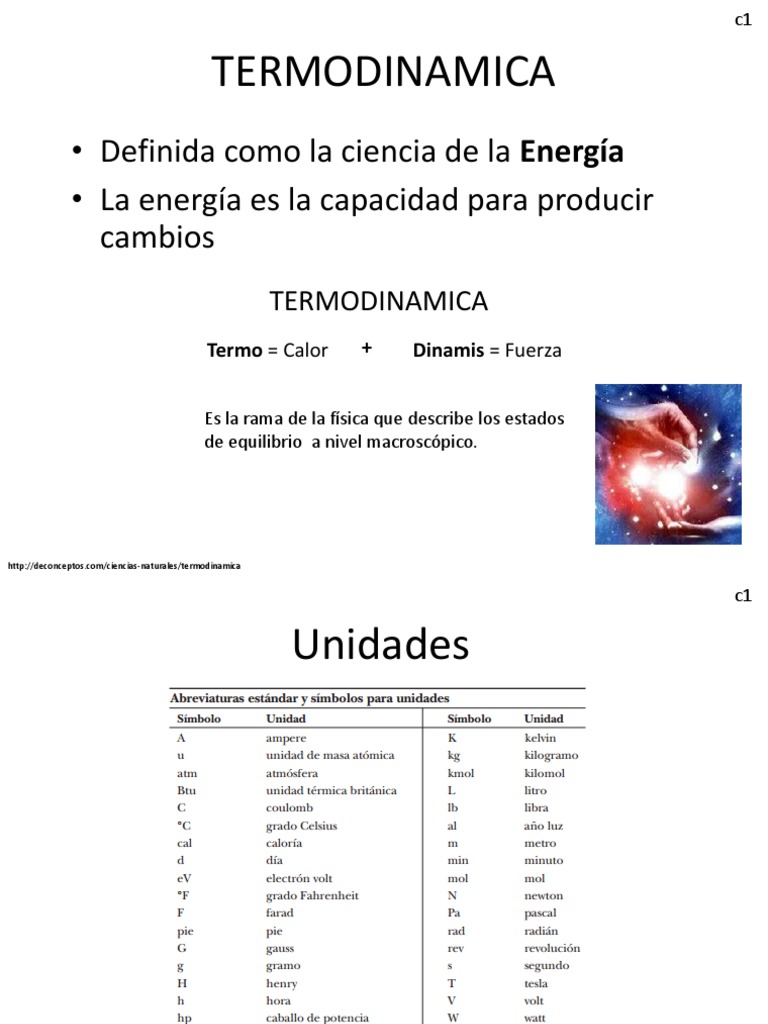 Clase TERMODINAMICA | PDF | Celsius | Entropía