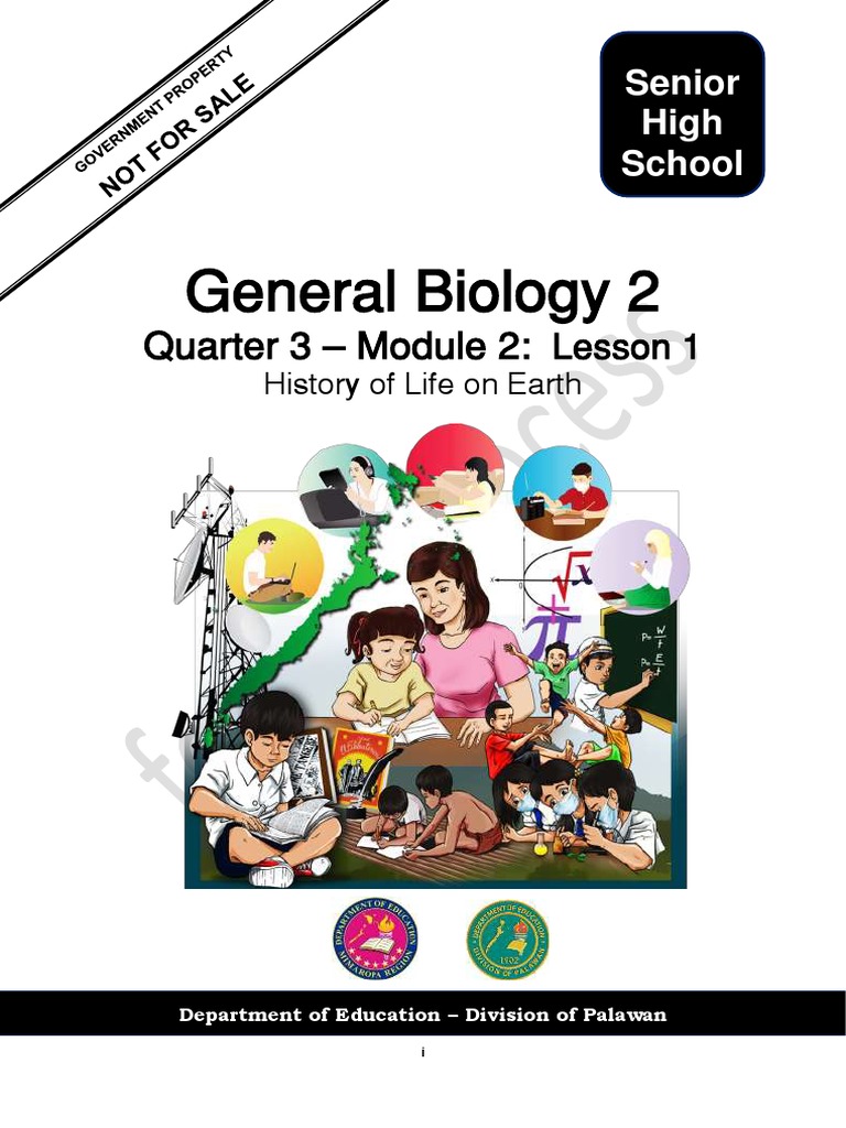 Senior Gen Biology2 Q3 - M2 - L1 For Printing | PDF | Geologic Time ...
