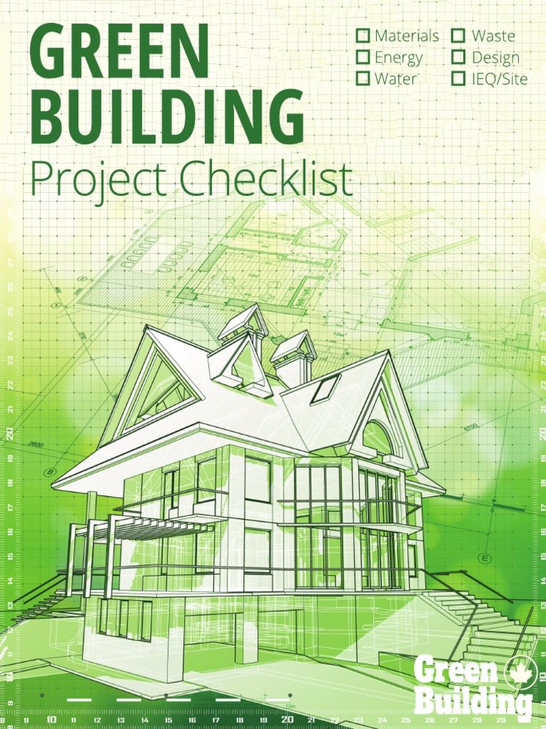 Green Building Project Checklist (Green Building Canada) | PDF | Green ...