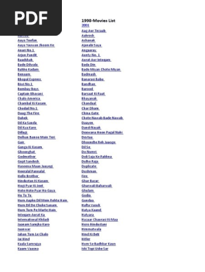 Qurbani Rang Layegi Wikipedia Shakti Kapoor | PDF | Bollywood | Cinema