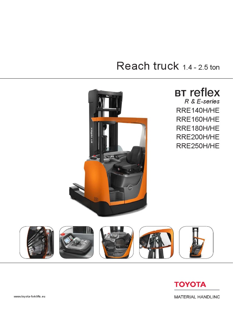 Спецификации toyota-bt-reflex-rre140 rre160 | PDF | Truck | Automotive ...