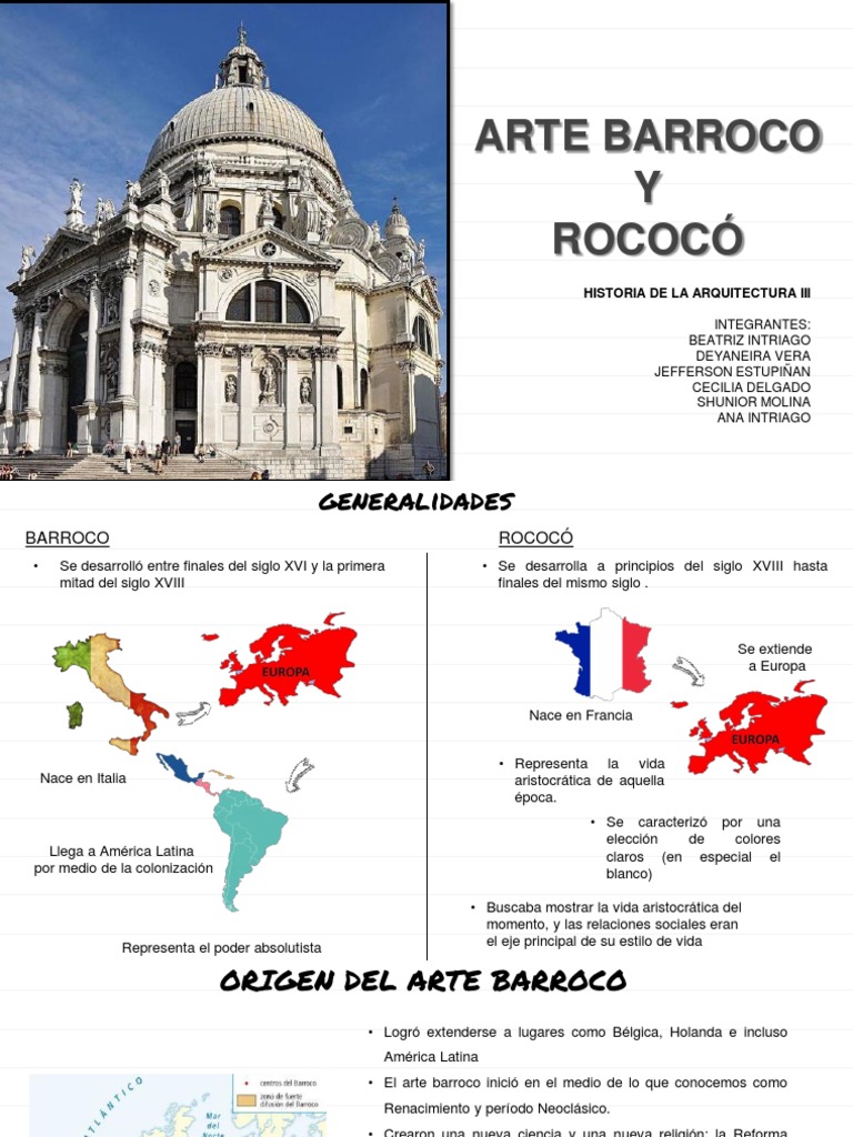 Arte Barroco y Rococó | PDF | Nobleza | Barroco