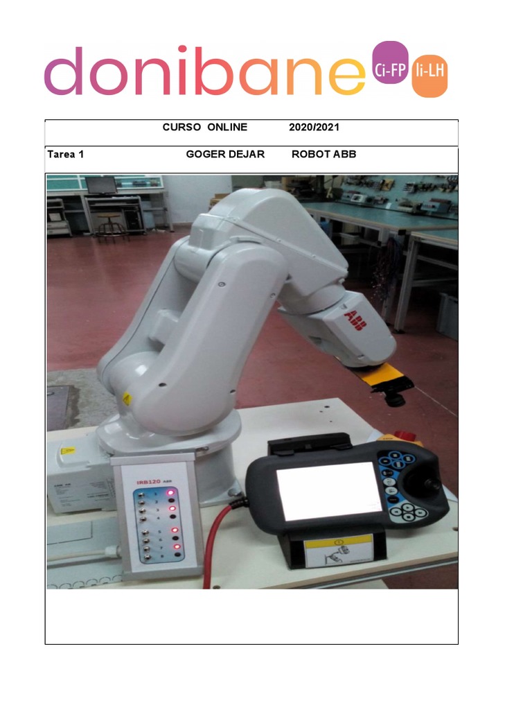 Programación de Robot ABB para Traslado | PDF