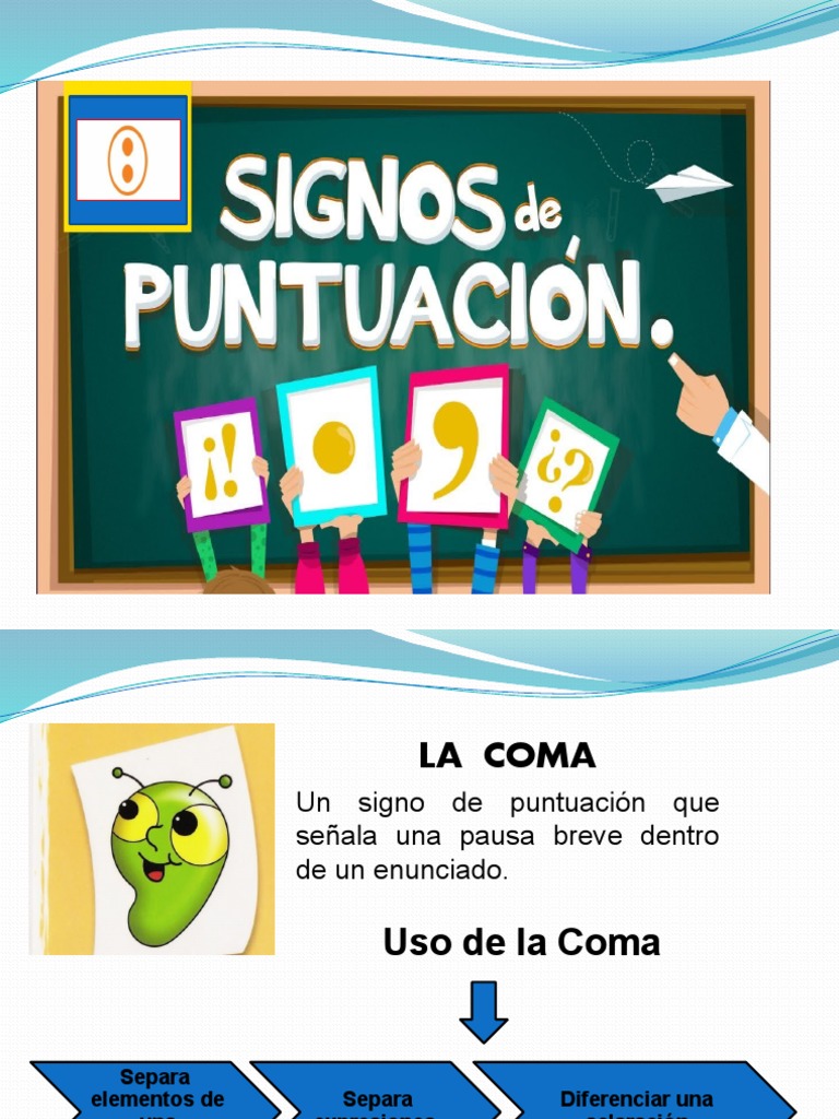Ejemplos y usos de signos de puntuación | PDF | Coma | Puntuación