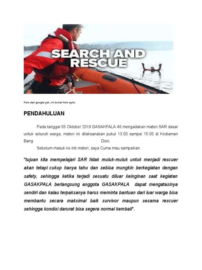 Materi Sar Gasakpala | PDF