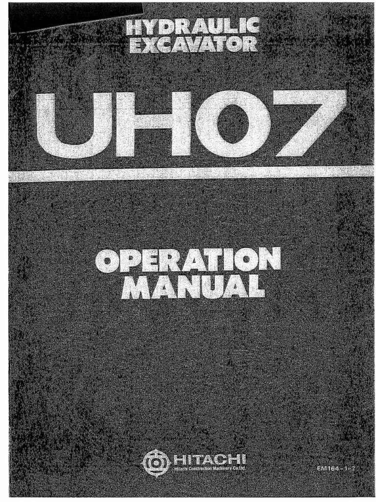UH07 Operators Manual | PDF