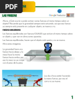 Definir Fuerzas Equilibradas y Fuerzas No Equilibradas | PDF | Fuerza ...