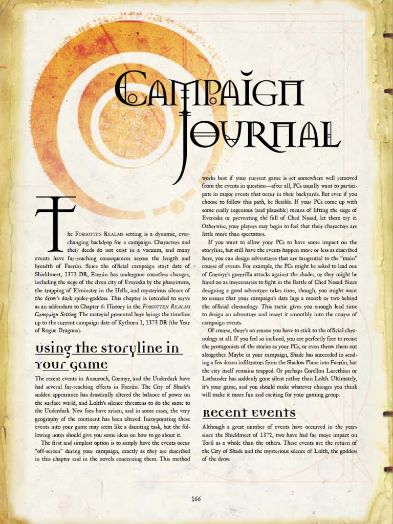 History From Player's Guide To Faerun | PDF | Forgotten Realms | Fantasy