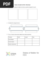 Science Notes-States of Matter - Grade 6 | PDF