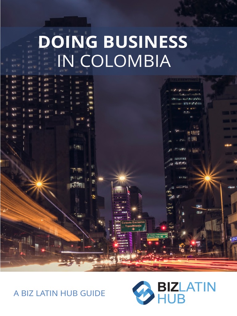Doing Business in Colombia Biz Latin Hub Min | PDF | Joint Stock ...