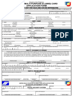 Philsys Registration Form 1A: For 5 Years Old and Above | PDF ...