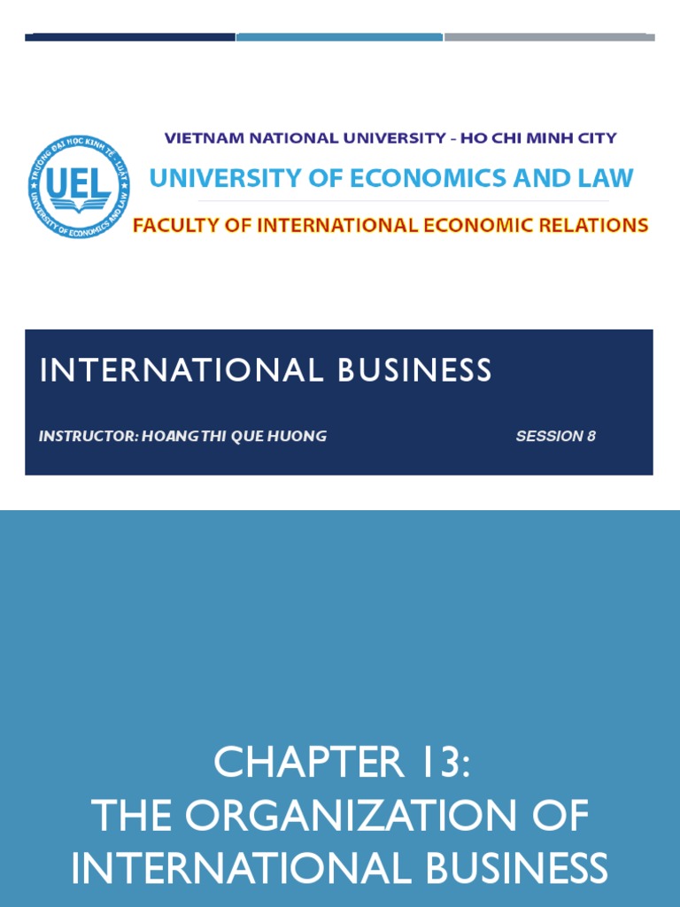 International Business Organization Structure | PDF | Organizational ...