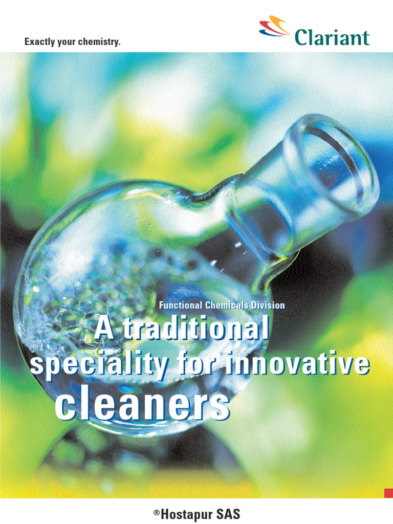 Hostapur SAS A Traditional Speciality | PDF | Surfactant | Emulsion