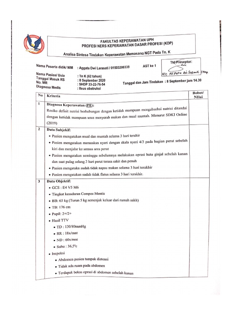 Aggata Dwi Larasati - AST 1 KDP | PDF