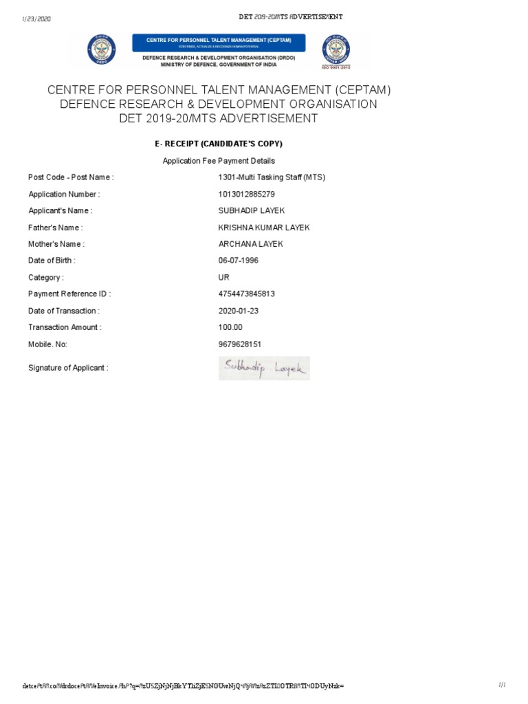 Det 2019-20 - MTS Advertisement | PDF | Finance & Money Management ...