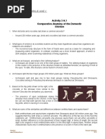 Nova Evolution Lab ANSWER KEYMissions1-3 PDF | PDF | Dinosaurs | Evolution