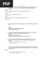 TVM Practice Questions With Answers | PDF | Present Value | Loans