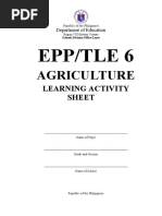 EPP 6 Q2 Week 2 | PDF | Soil | Fertilizer