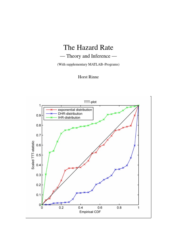 Hazard Rate Theory and Inference | PDF | Probability Distribution ...
