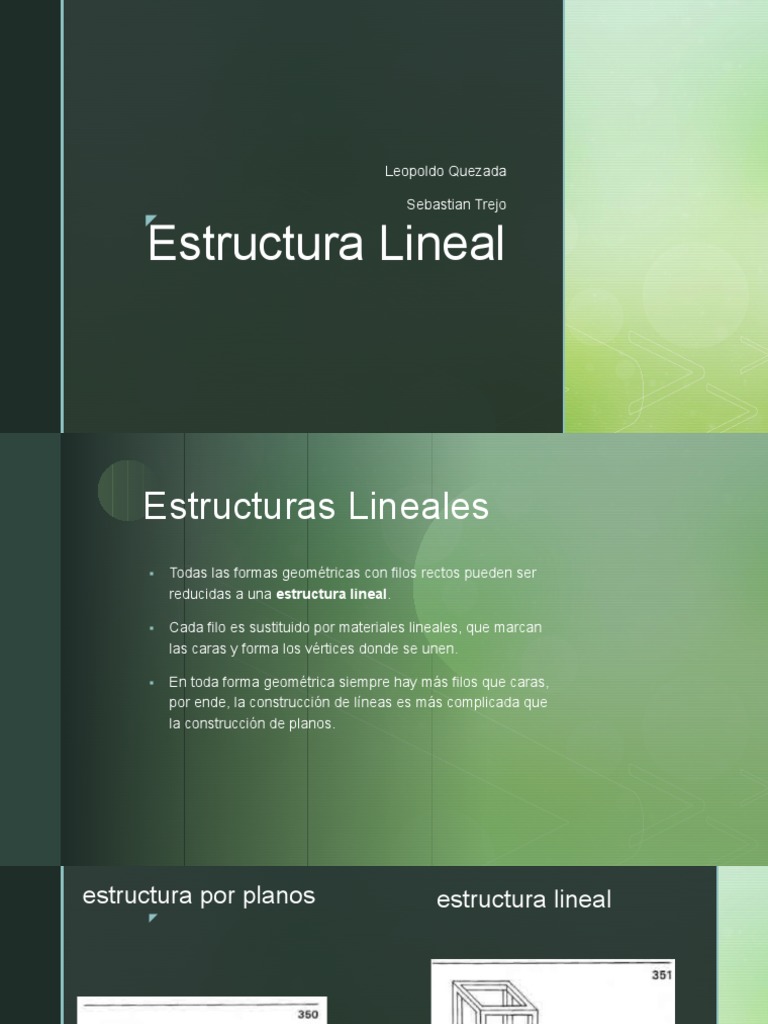 Estructura Lineal | PDF