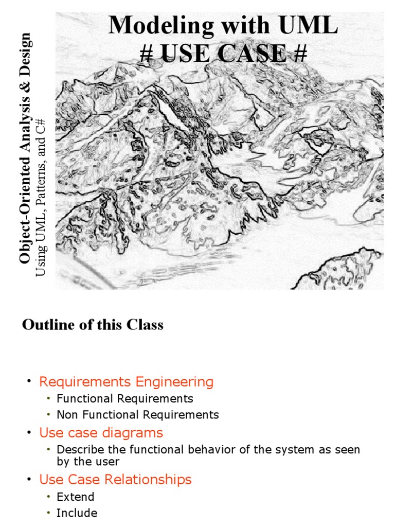 L3 Modeling With Uml Use Case Download Free Pdf Use Case Unified Modeling Language 