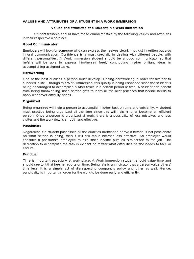 Values and Attributes | PDF