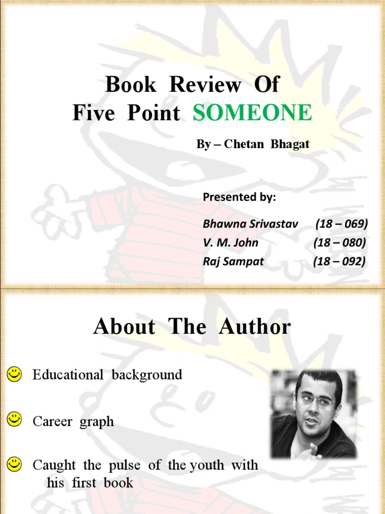 Book Review of Five Point: Someone | PDF