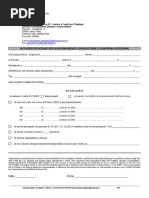 Autocertificazione Posizione Previdenziale e Fiscale | PDF