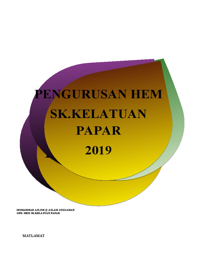 Pengurusan HEM 2019 | PDF