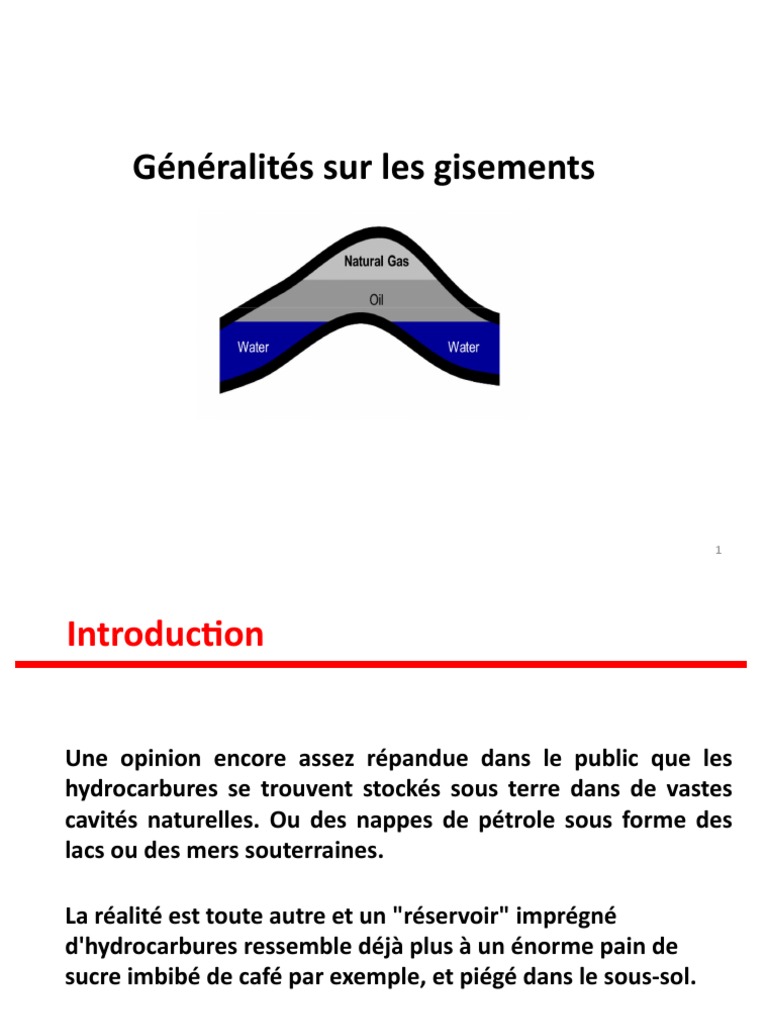 Gisements pétroliers : caractéristiques et enjeux | PDF | Forage | Fluide