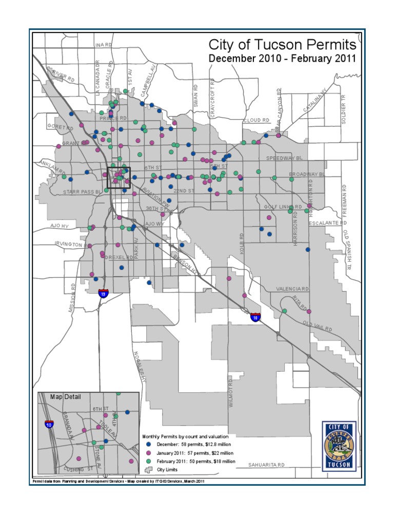 City of Tucson Permits: December 2010 - February 2011 | PDF ...