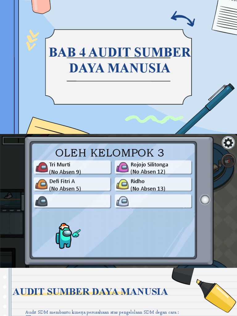Kel.3 - Bab 4 Audit SDM | PDF